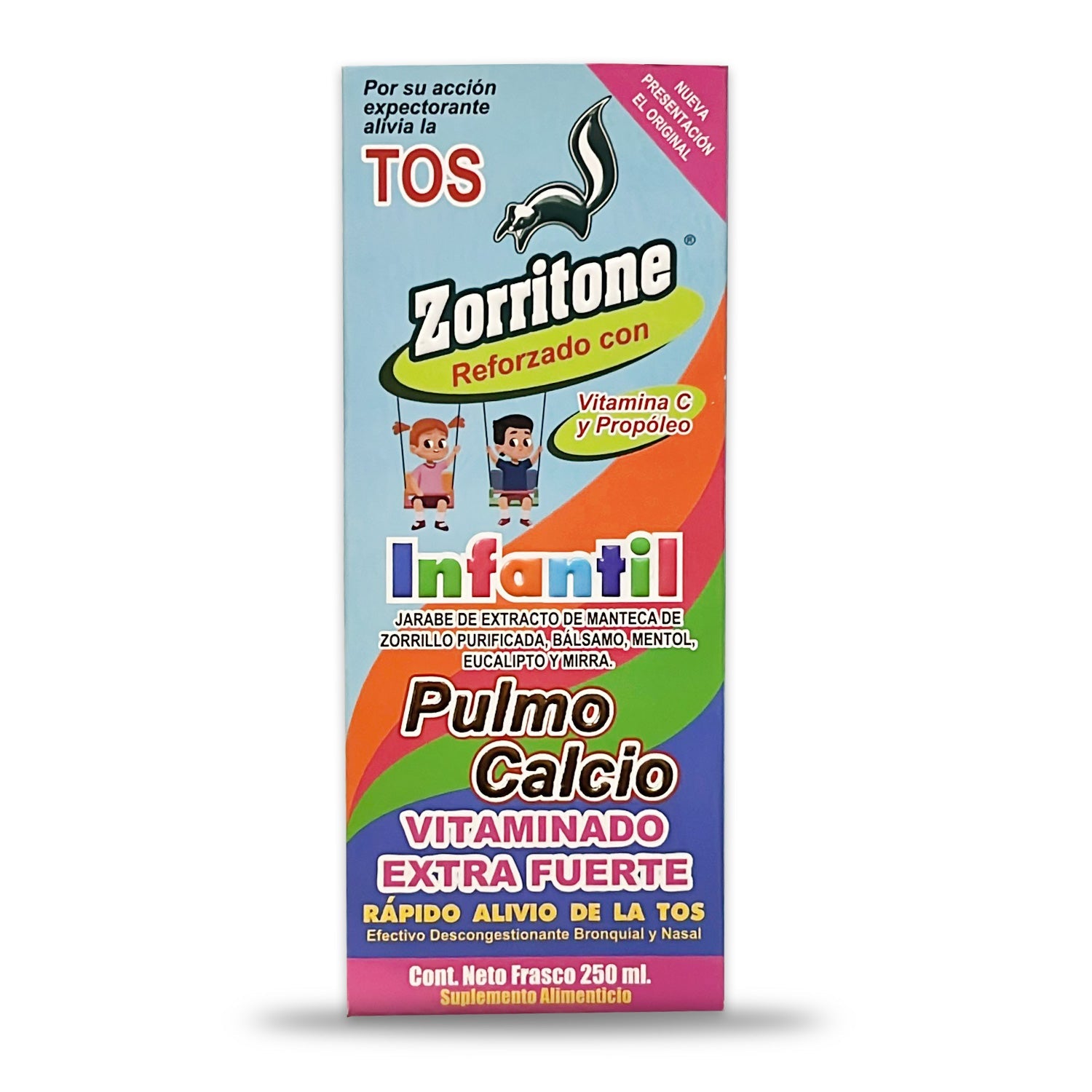 Jarabe Tos Infantil Zorritone Reforzado con Vitamina C y Propóleo Pulm ...